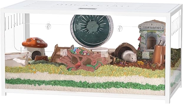 BUCATSTATE Hamster Cage Metal 2.0 - Small Animal Habitats Large ...