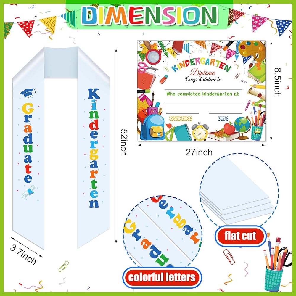 Kindergarten Graduation Borders