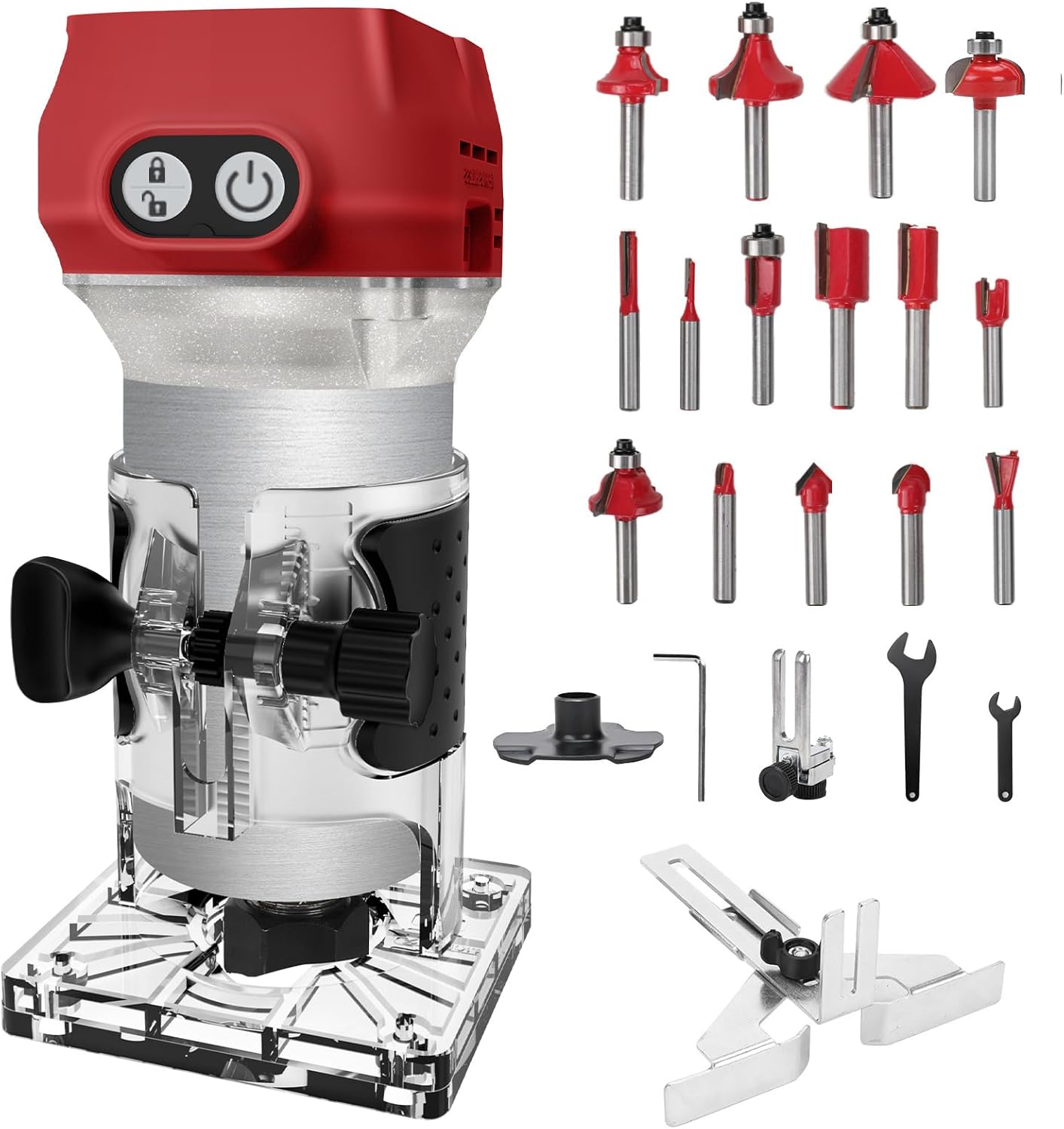 Router Tool Cordless Wood Palm Router Tool Compatible with Milwaukee ...