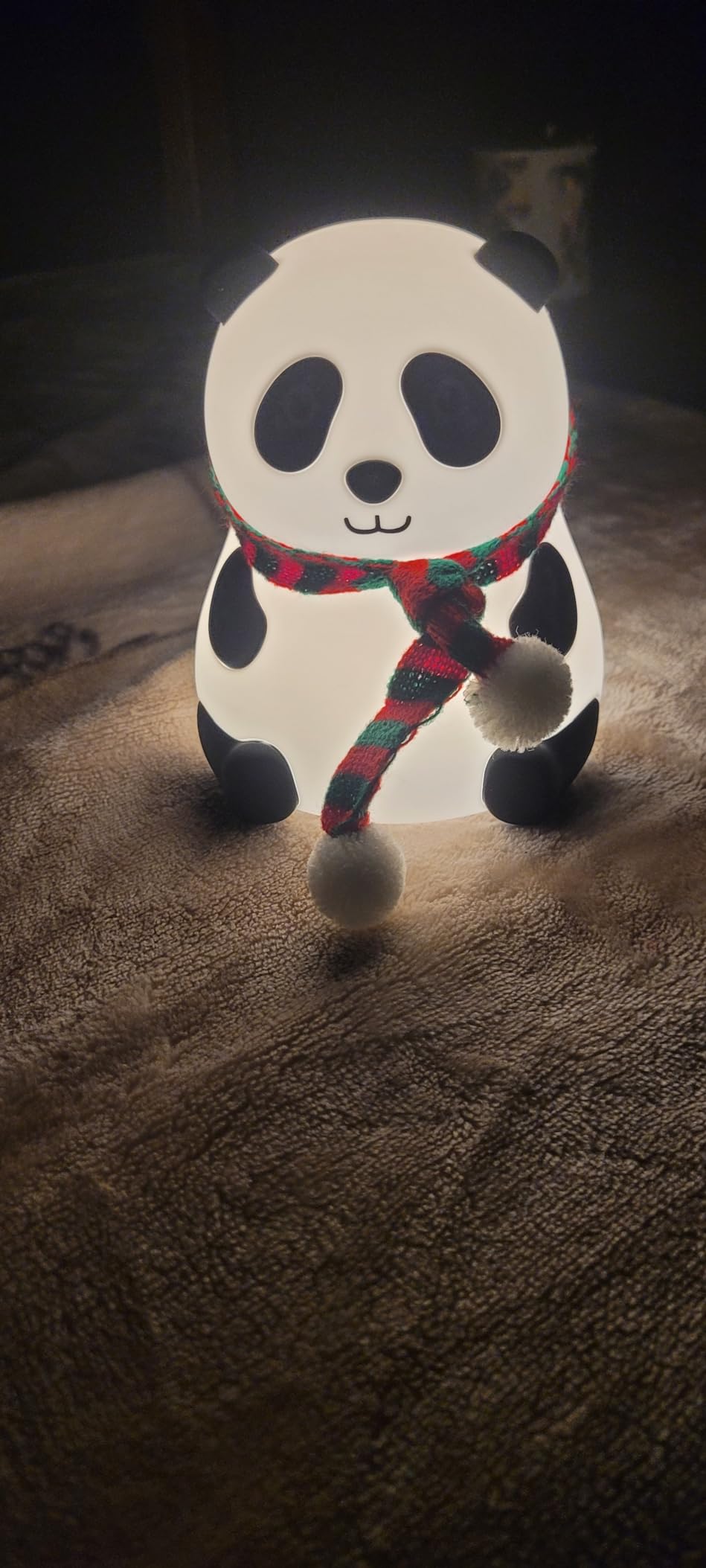 IMNISHNAY Silicone Cute Sleeping Cat Touch Lamp Night Light for Kids ...