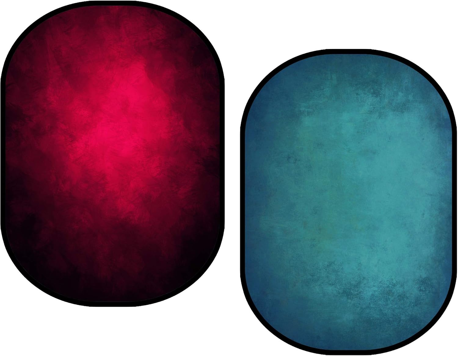 Kate 5x6.5ft Collapsible Backdrop Green Red Collapsible Background ...