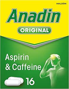 Anadin Original Pain Relief Tablets, Migraine and Headache Pain Killers ...