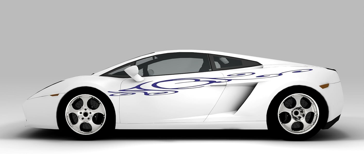 Amazon.com: Tribal Car Graphic with Unique Design 7" x 96" Set of 2, in ...