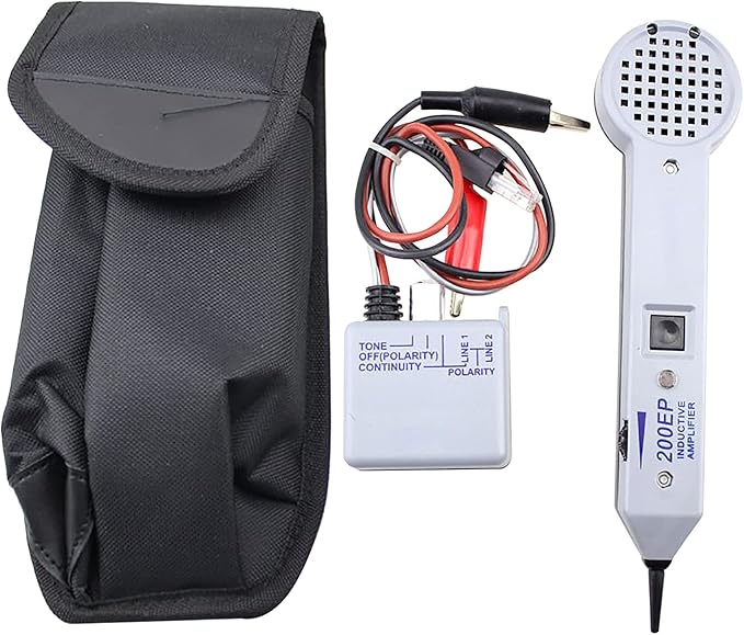 Tone and Probe Kit, Wire Tracer Circuit Tester 200EP High Accuracy ...