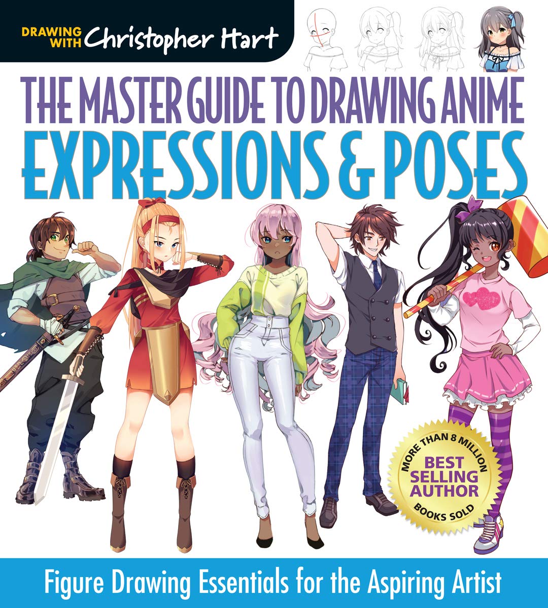 Amazon.com: The Master Guide to Drawing Anime: Expressions & Poses ...