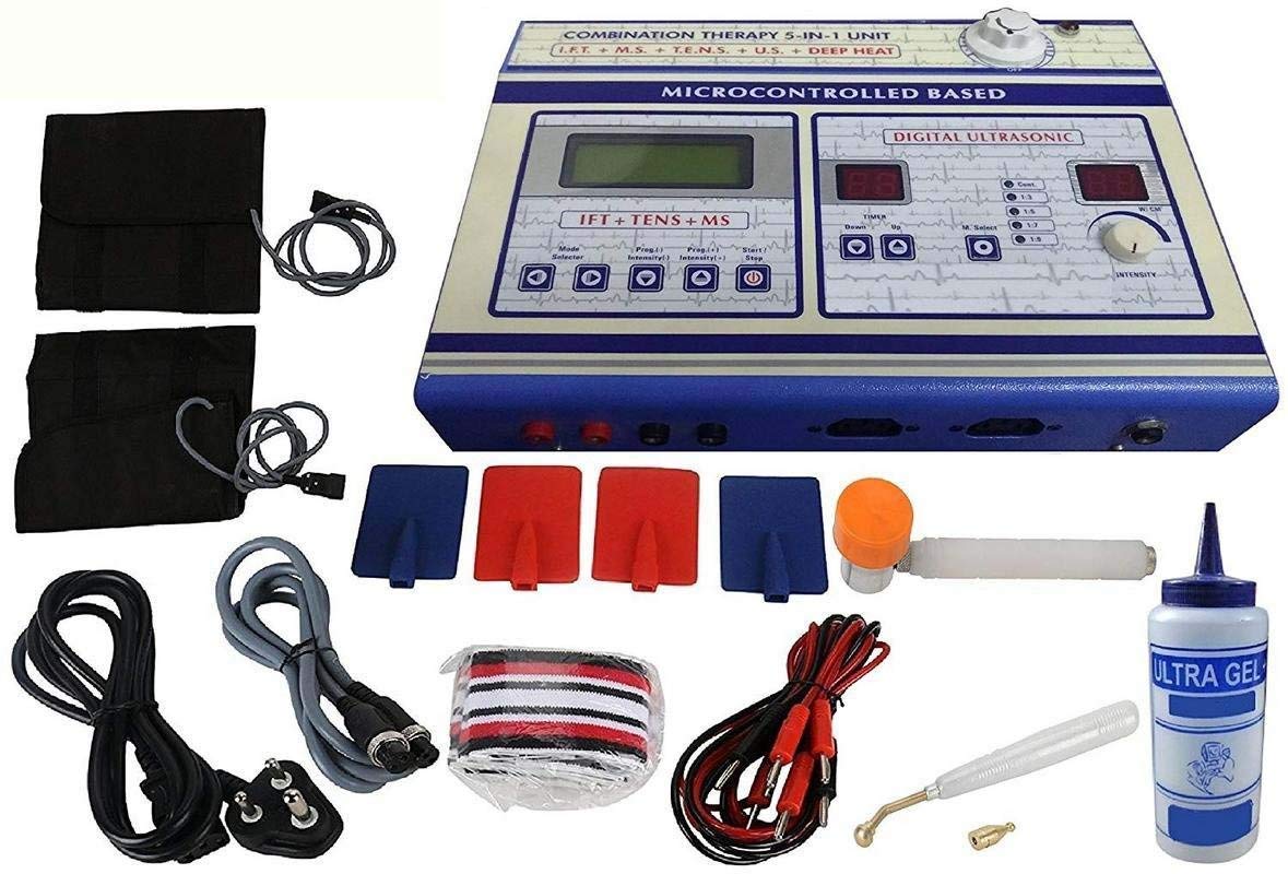 WHC Wellness Health Cure Combination 5 in 1 LCD 125 Programs ...