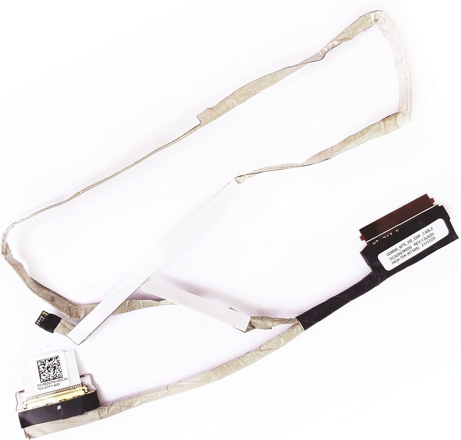 Amazon.com: Fleshy Leaf LCD HD EDP Video Cable Replacement for Dell ...