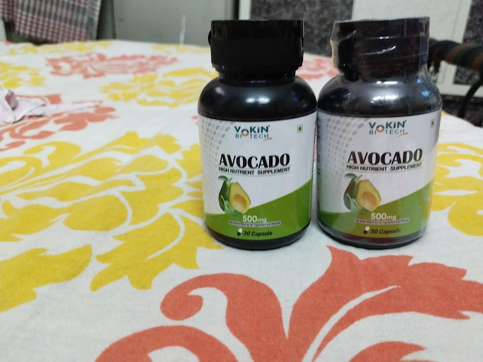 Buy Vokin Biotech Avocado Capsule 500mg for Improves Cognitive Function ...