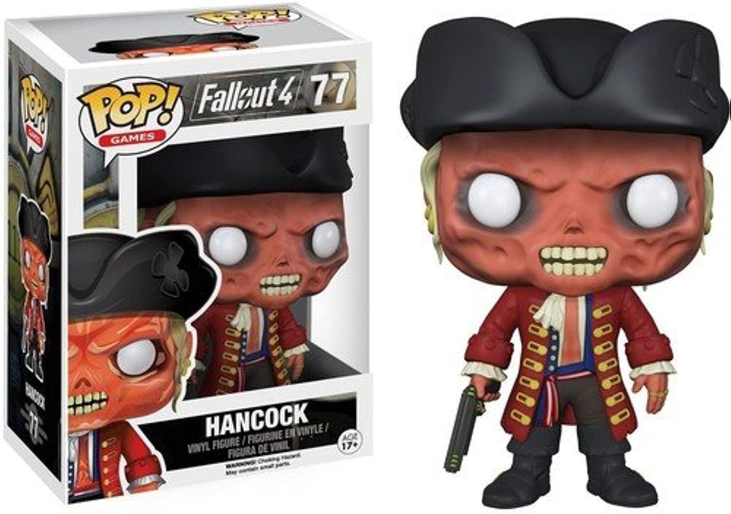 Funko Pop Games Fallout 4, John Hancock Action Figure, Figures - Amazon ...
