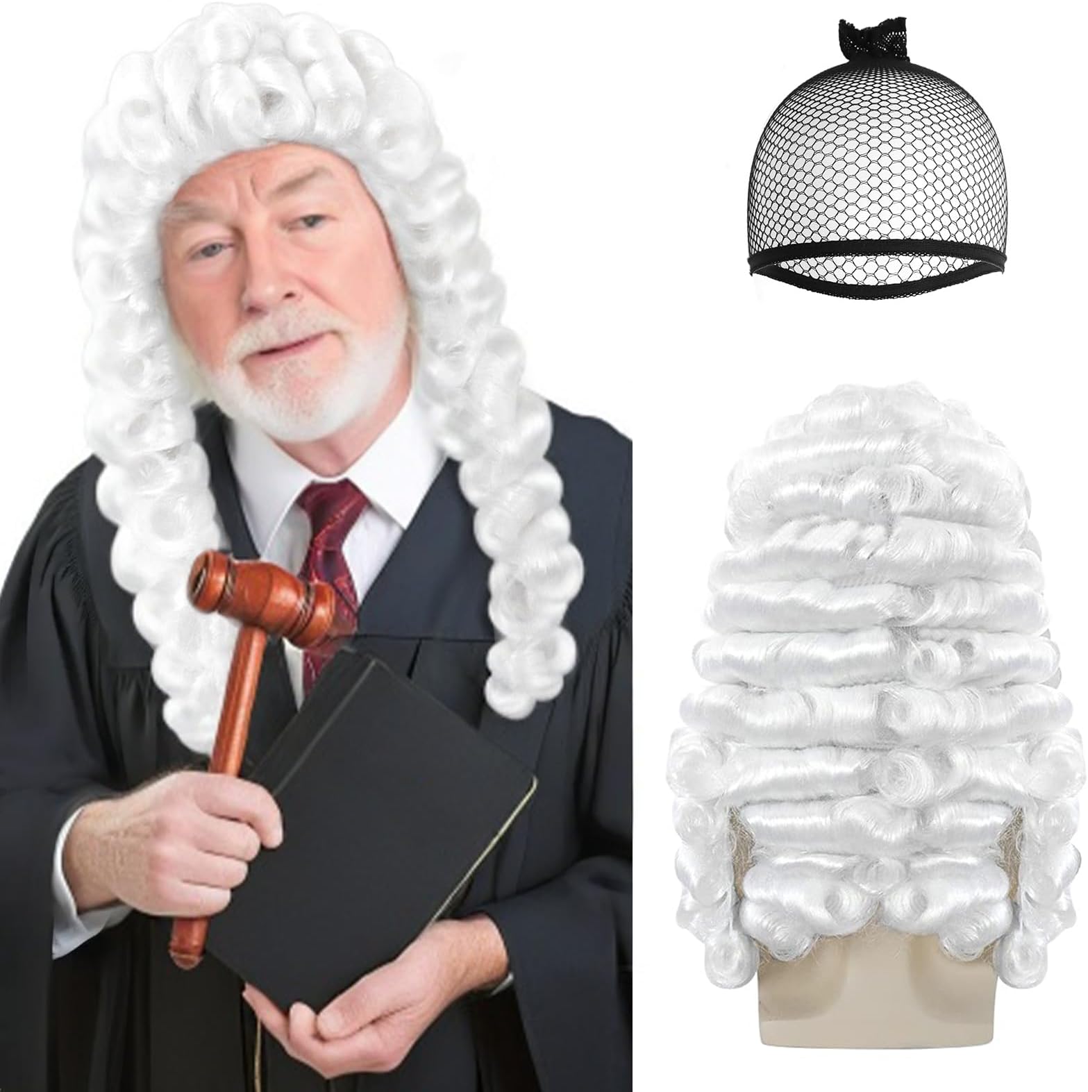 Amazon.com: JoneTing Angry Wig Flame Fire Wig 【+Wig Cap】 Short Red wig ...