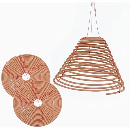 Amazon.com: Rool Hanging Citronella Incense Coil and Holder Outdoor ...