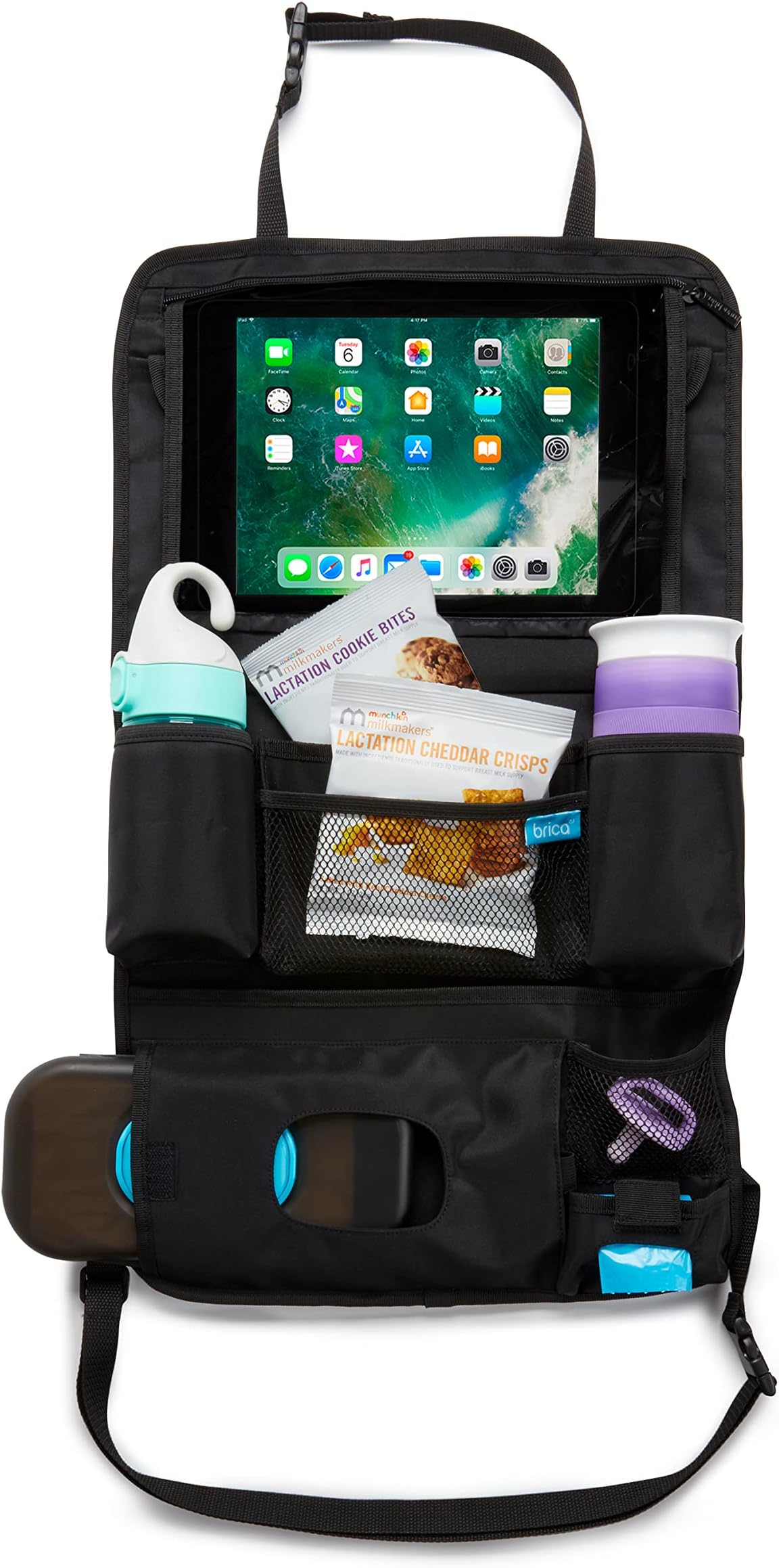 Amazon.com: Munchkin® Brica® Car Backseat Organizer™ with Tablet Holder ...