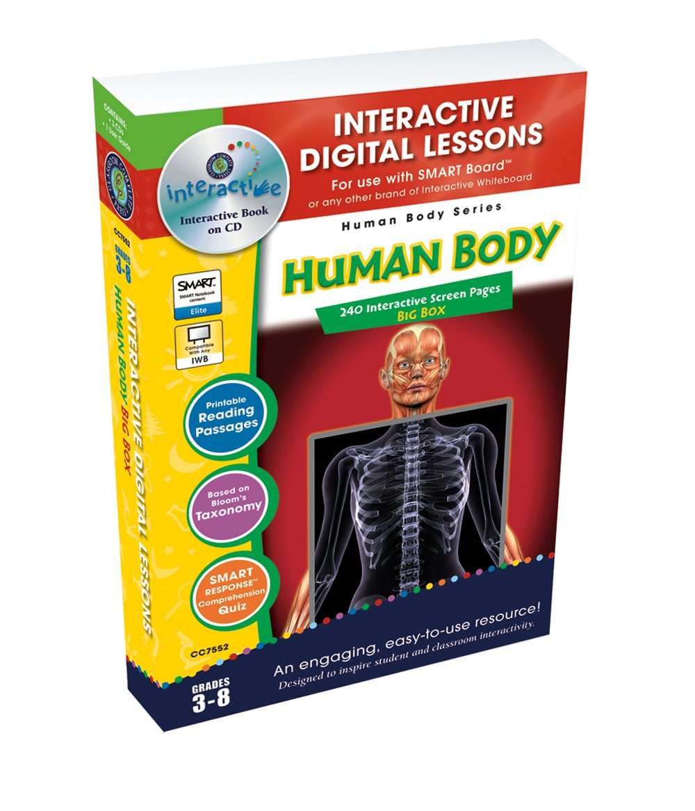 HUMAN BODY BIG BOX - DIGITAL LESSON PLANS: Susan Lang: 9781553195009 ...