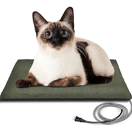 Amazon.com : Swsun Outdoor Pet Heating Pad Waterproof, 35W Heated Cat ...
