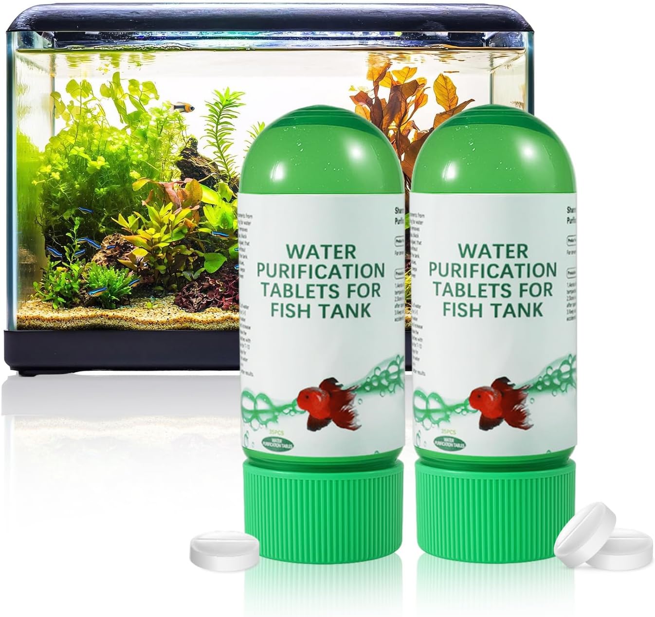 Amazon.com : Water Purification Tablets 2 Pack, Aquarium Water ...