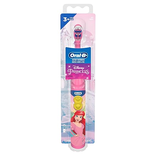Amazon.com : Oral-B Kid's Battery Toothbrush Featuring Disney's Little ...