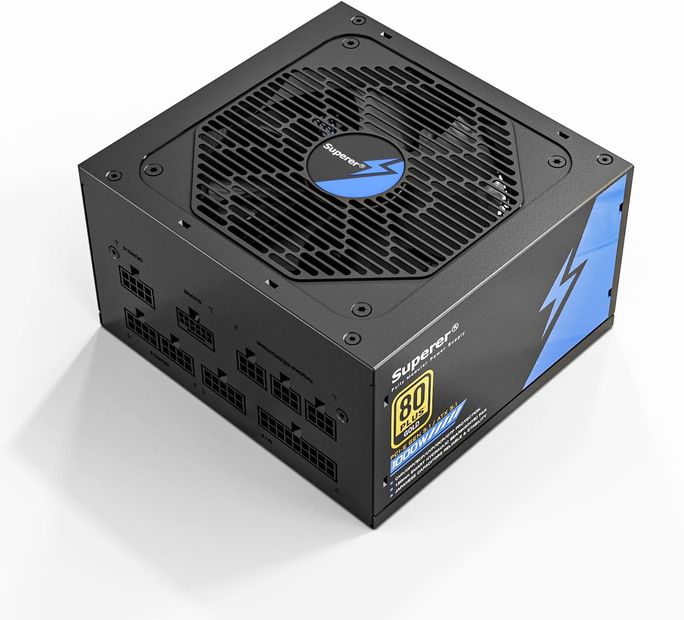 Amazon.com: Superer 1000W Power Supply, PC PSU ATX 3.1, PCIE 5.1 ...