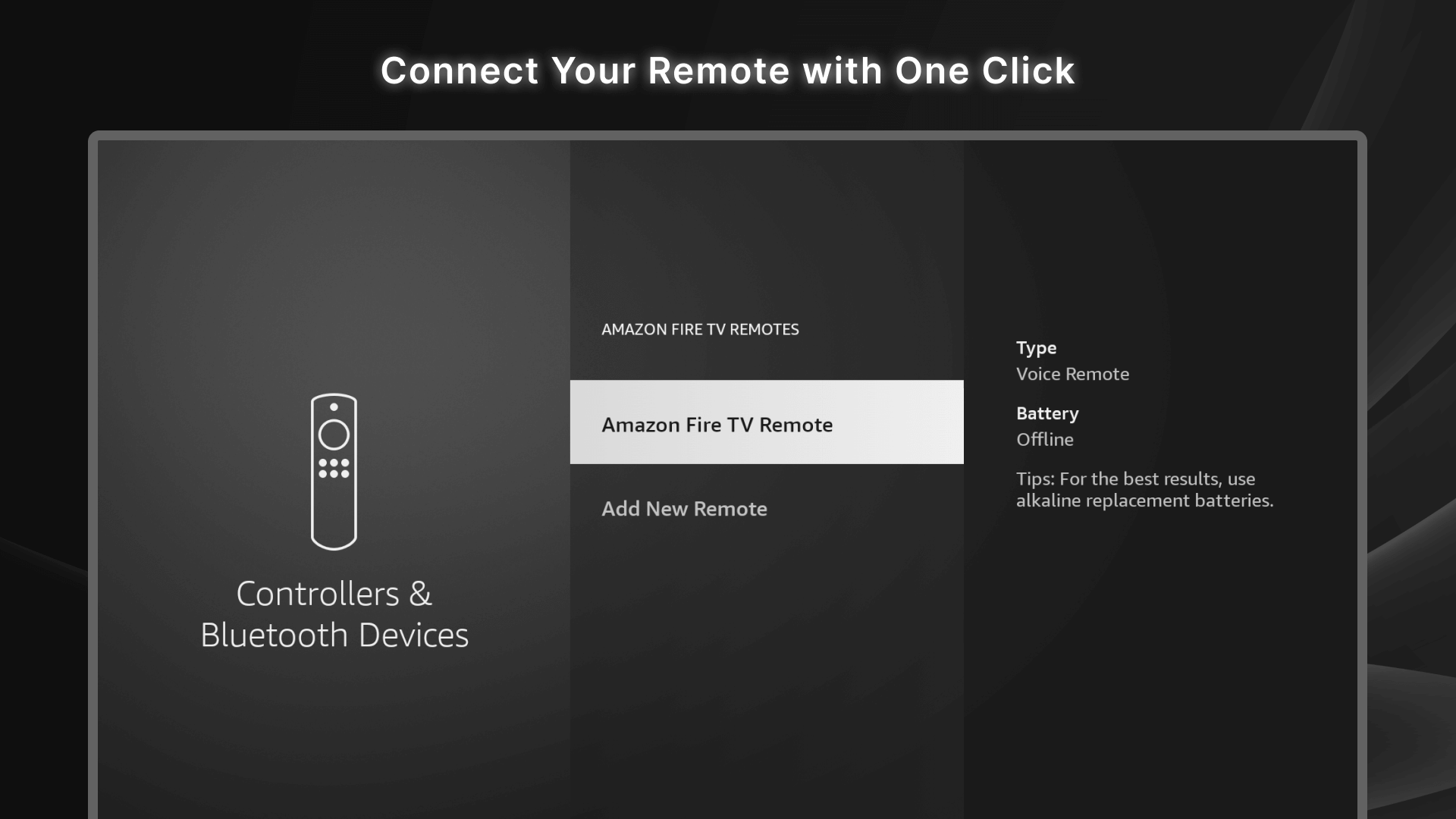 Remote Settings - One Click Shortcut to Instantly Open Fire TV Remote ...