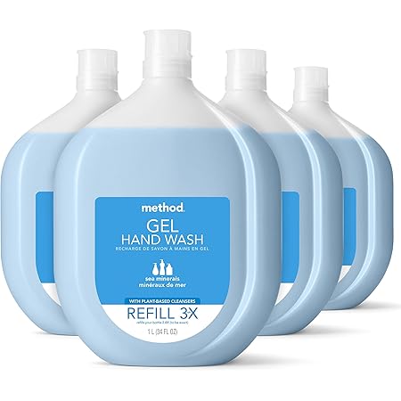 Amazon.com : Method Gel Hand Soap Refill, Sweet Water, Recyclable ...