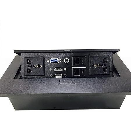 Amazon.in: Buy COOLCOLD Hydraulic Cable Cubby Popup Box with HDMI ...