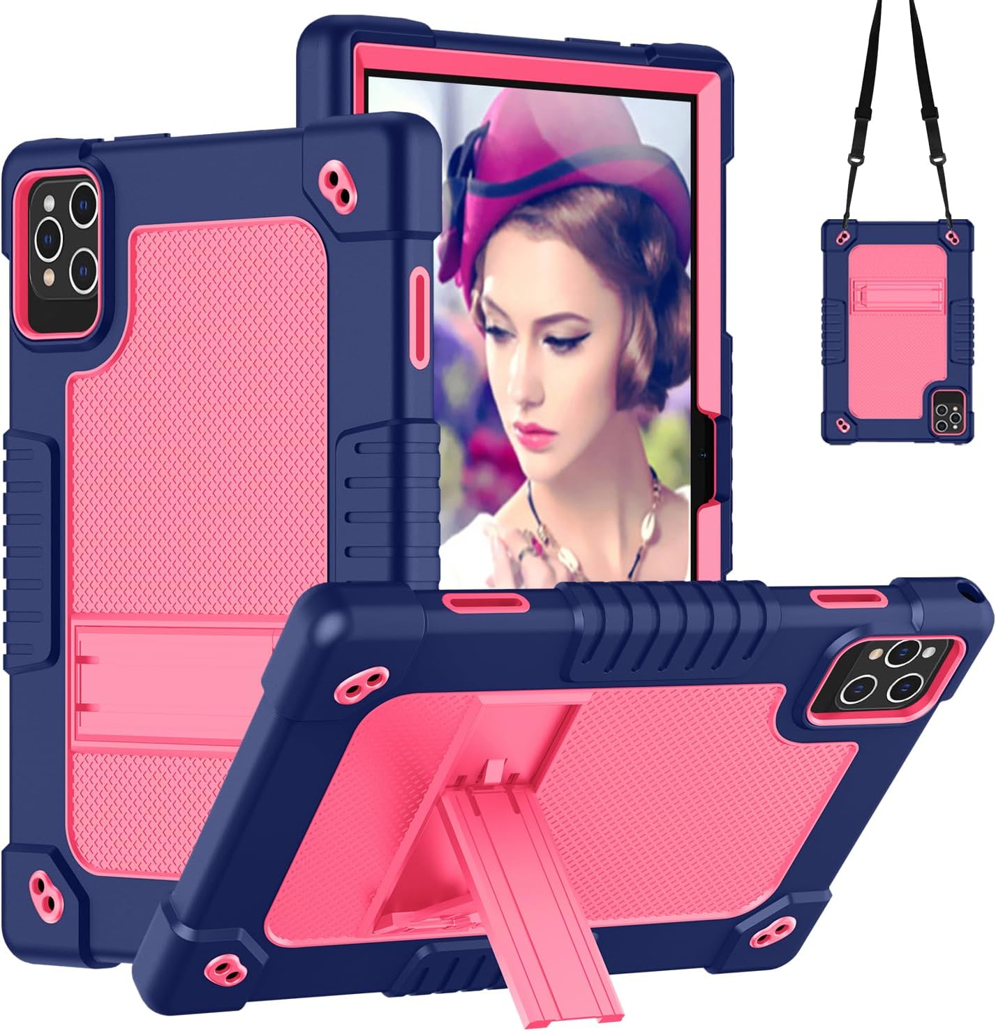 Amazon.com: Hoibon for ZONKO D115 Tablet Case,Shockproof Kids Rugged ...