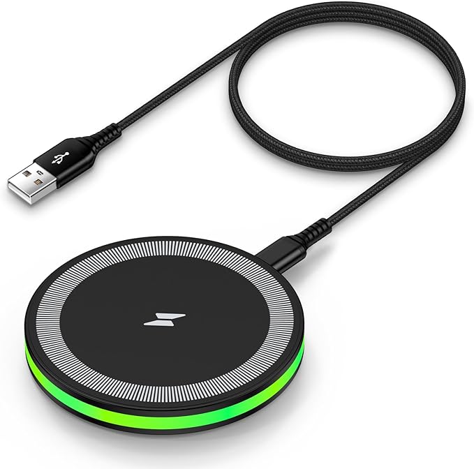 Amazon.com: Wireless Charger Fast Charging Pad Android Charging Station ...