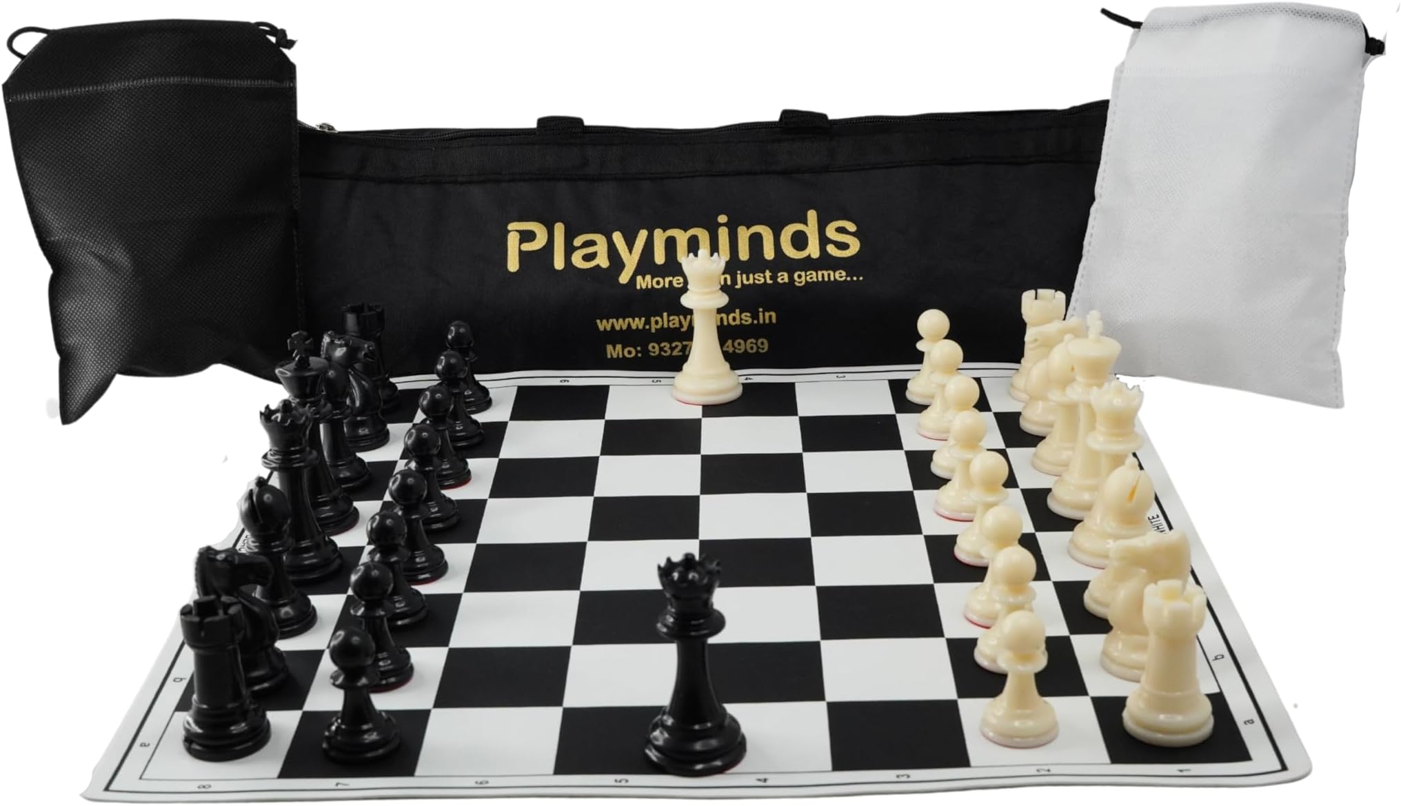 Buy Playminds 20'' X 20'' Professional Tournament Chess Set with Green ...
