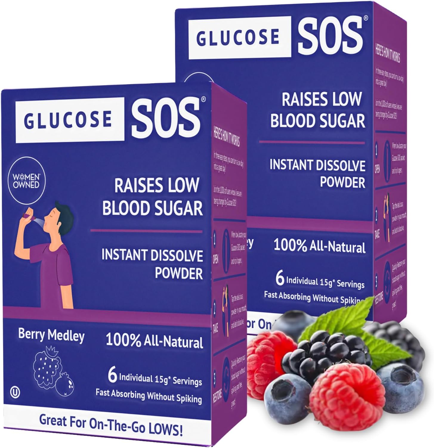 Amazon.com : Glucose SOS Glucose Powder - Natural Dextrose Powder ...