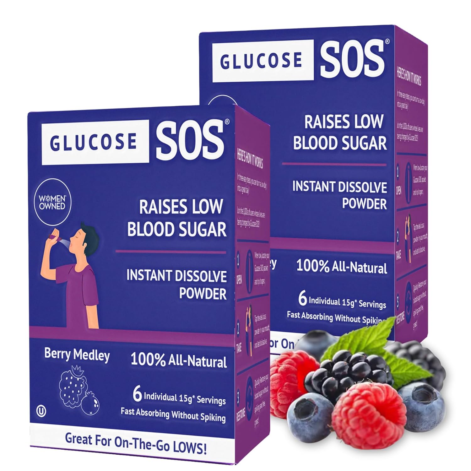 Amazon.com : Glucose SOS Glucose Powder - Natural Dextrose Powder ...