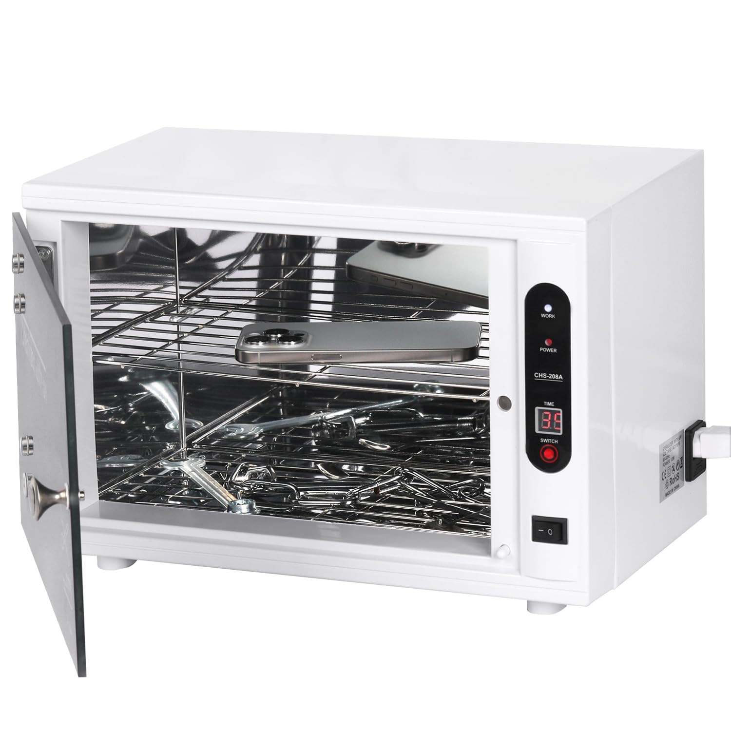 Amazon.com: Nail Tool Cleaning Cabinet, Large Capacity Cleaner Box ...