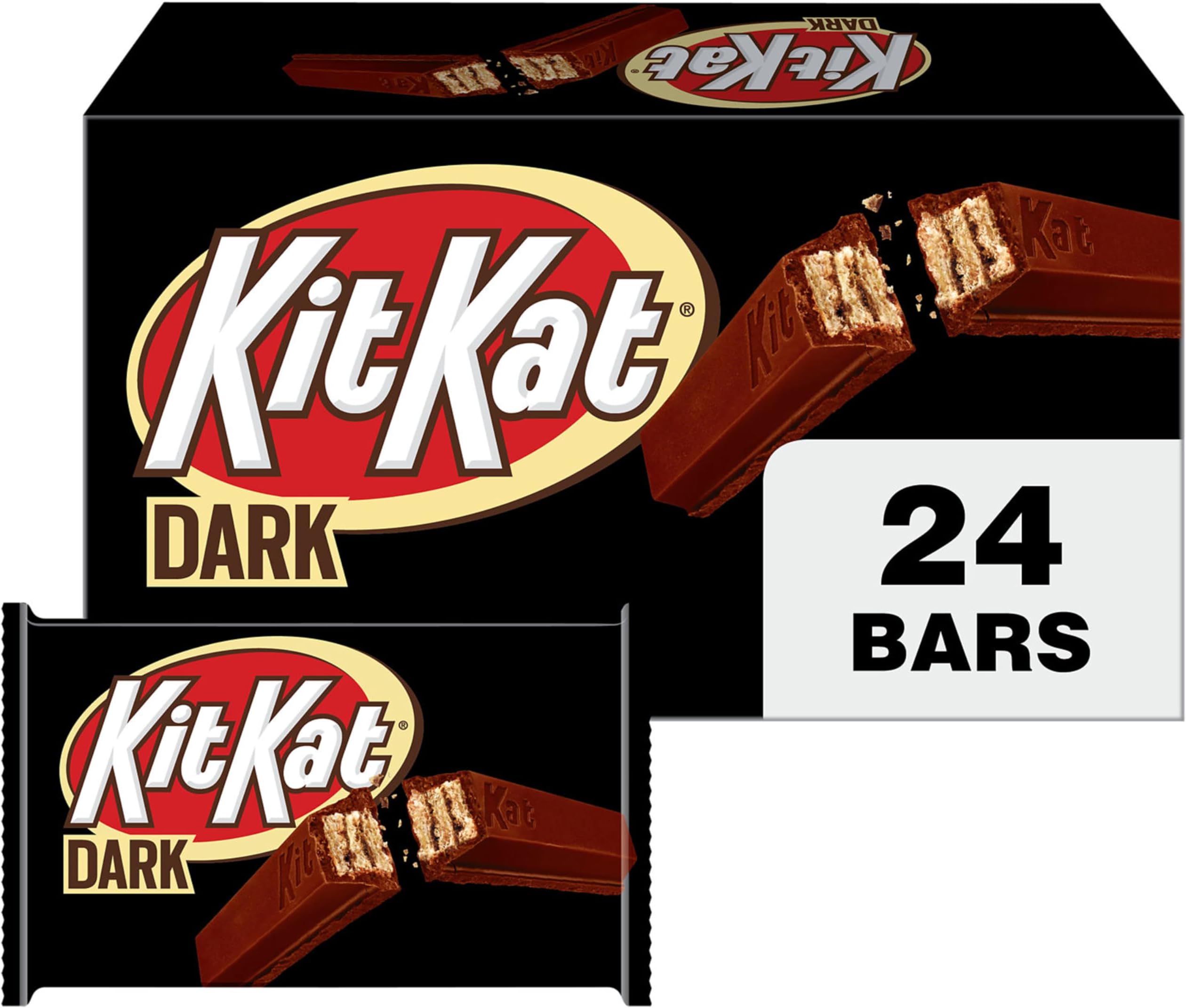 Amazon.com : KIT KAT Minis Unwrapped Milk Chocolate Wafer Candy Bag, 7. ...