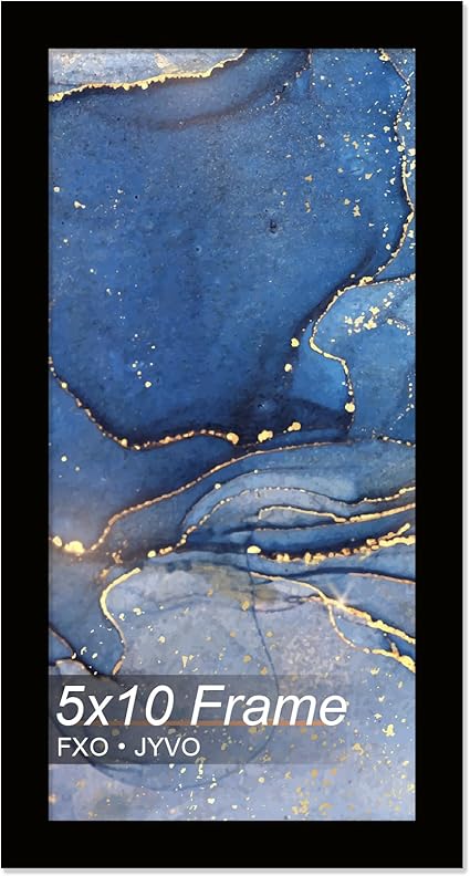 Amazon.com - Fxojyvo 5x10 Picture Frame, Black Frame for 5 x 10 Inch ...