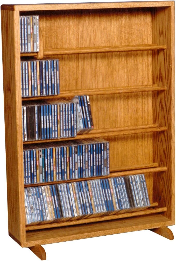 Amazon.com: Wood Shed HILL 06 Series CD Storage Cabinet - 506-24 CD ...