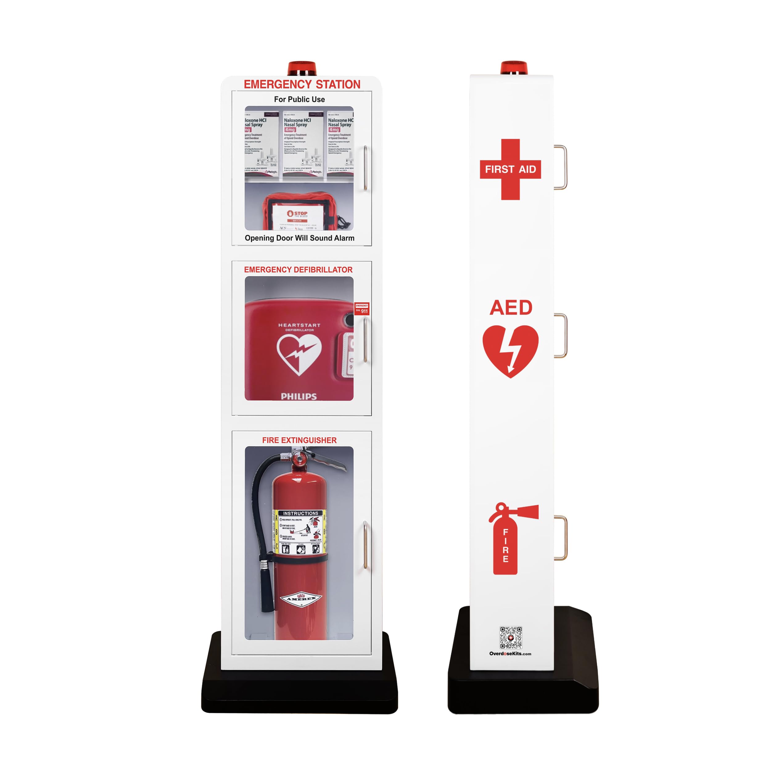 Amazon.com: Emergency Station | Floor Stand Cabinet Designed to Store ...
