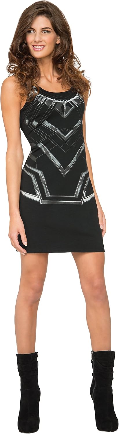Amazon.com: Rubie's Costume Co. Women's Marvel Classic Black Panther ...