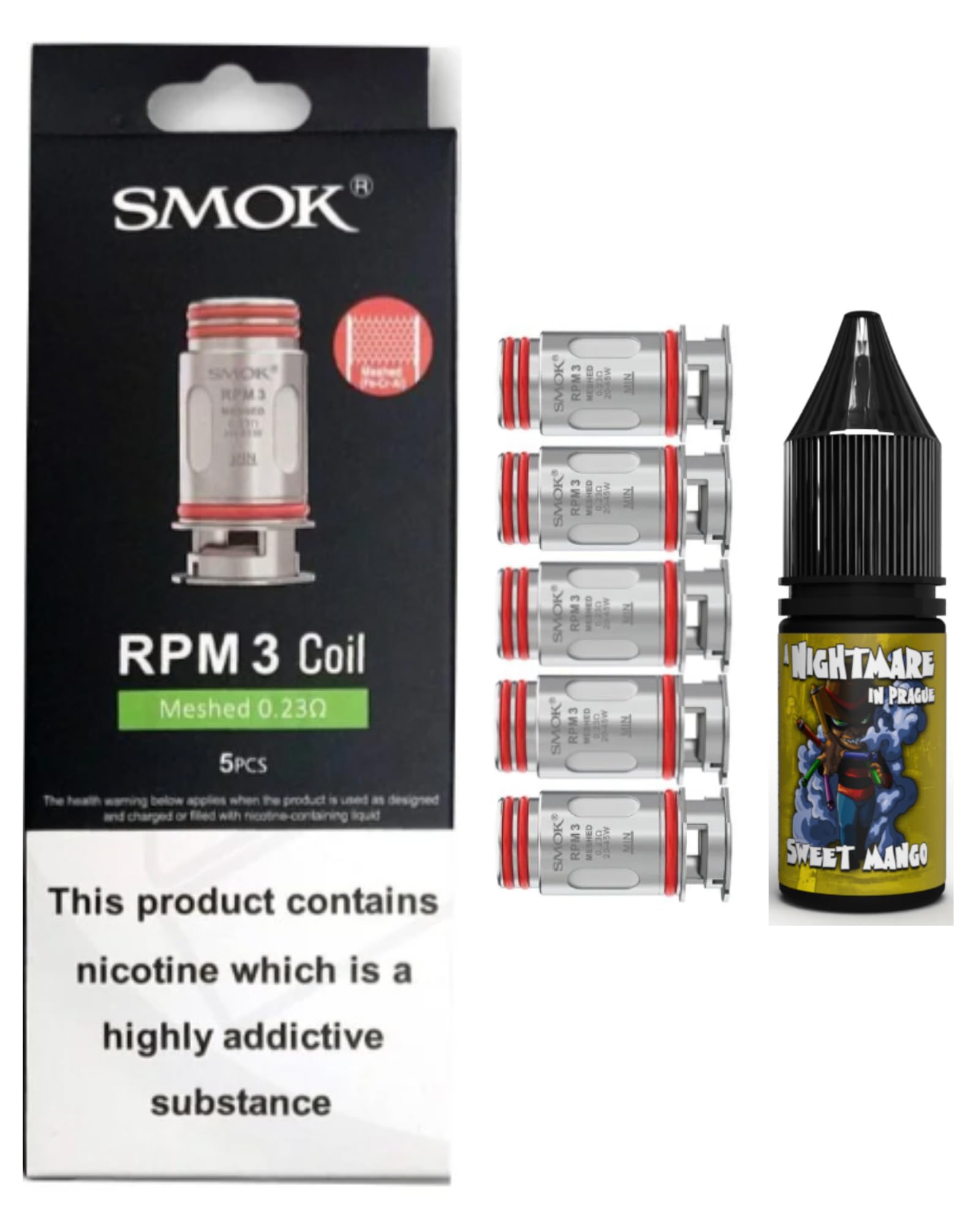 Usa Warehouse Replacement Coils For Smok RPM 5 And RPM 5 Pro Vape Pod ...