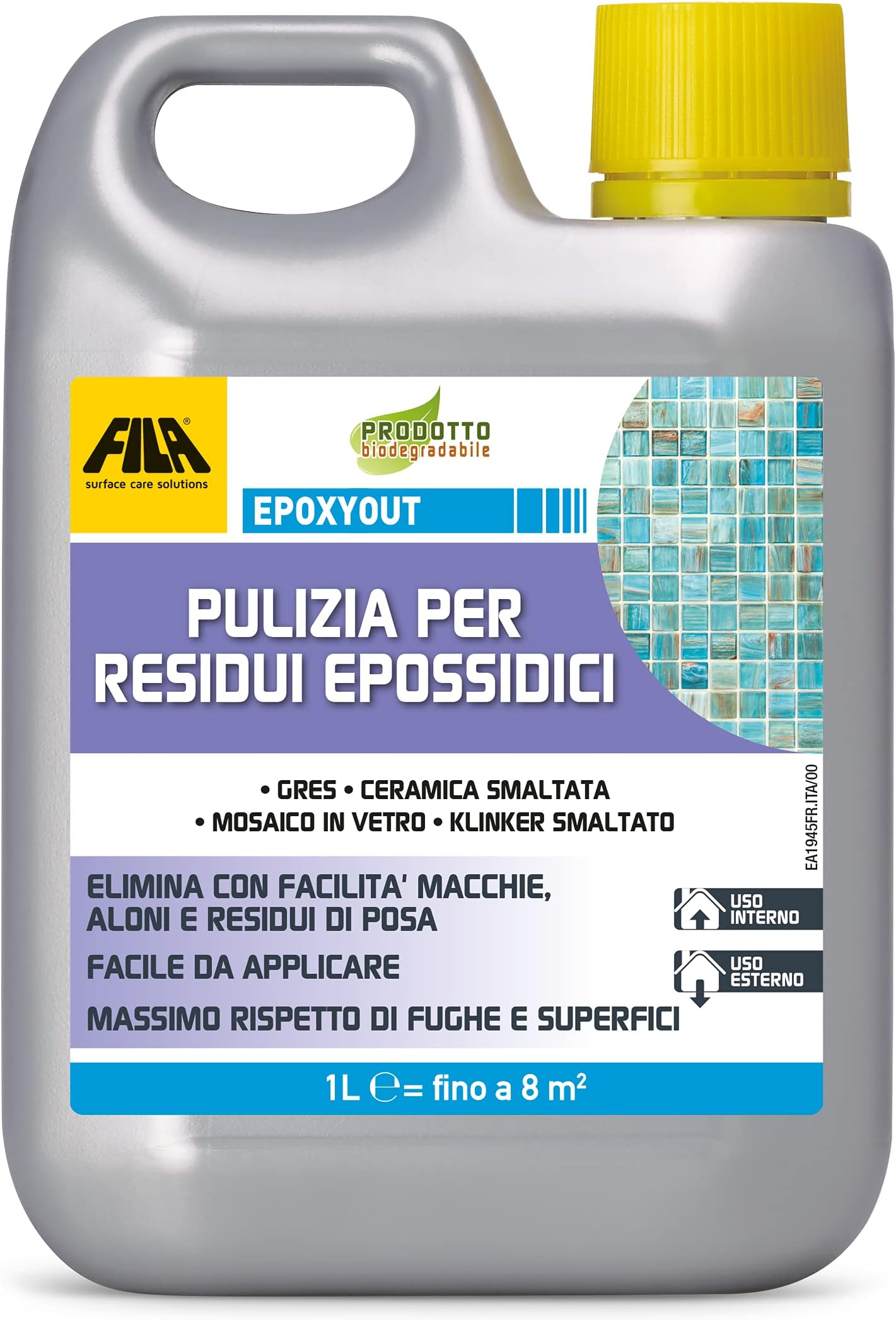 FILA Surface Care Solutions MARBLEWASH Detergente per Marmo e Pietra ...