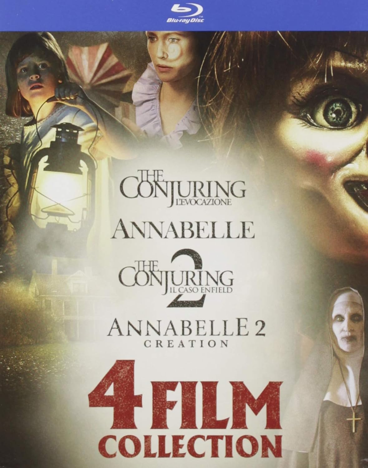 Annabelle/Conjuring 4 Film Collection (4 Blu-Ray) [Import]: DVD et Blu ...