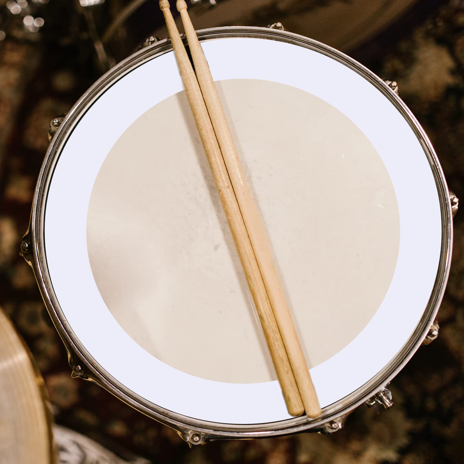 Snapklik.com : Drum Mute Rings 8 Pieces Snare Drum Dampeners 16 Inch ...