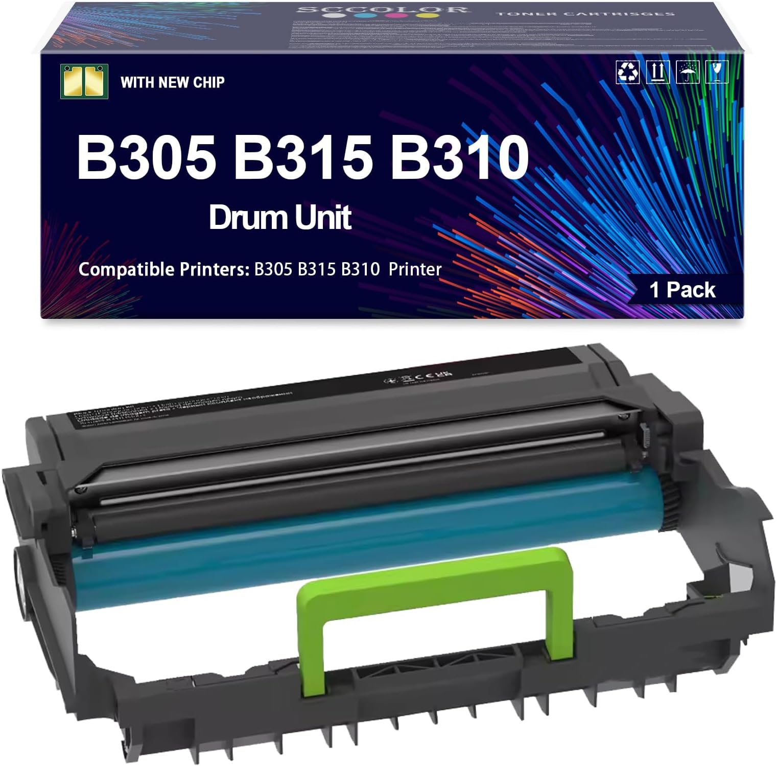 Amazon.com: B310 Imaging Unit 013R00690 Drum Unit 4,2000 Pages B305 ...