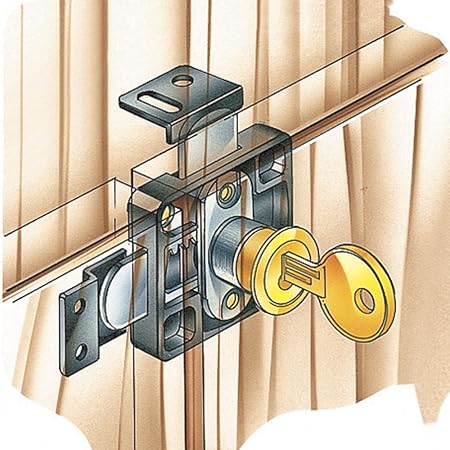 Compx Timberline CB-250 Double Door Lock Sub-Assembly - Cabinet And ...