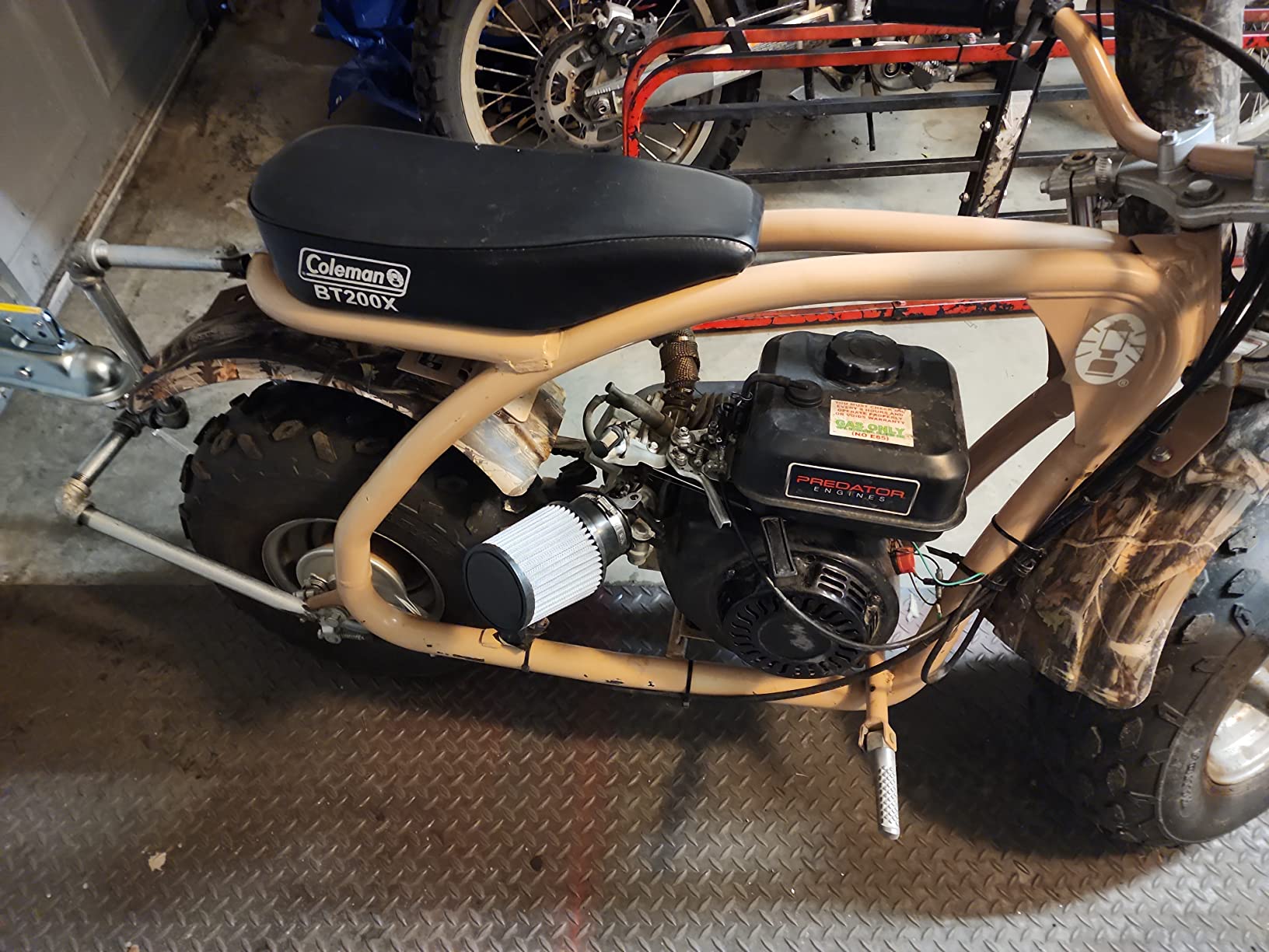 Amazon.com: CPVNQMDG Mini Bike Air Filter With Adapter Kit For Predator ...