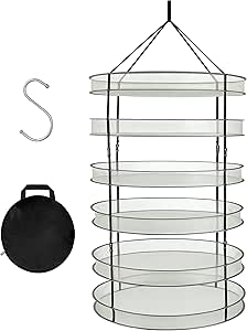 Amazon.com: Simple Deluxe Herb Drying Rack 6 Layer 36'', Hanging Dry ...
