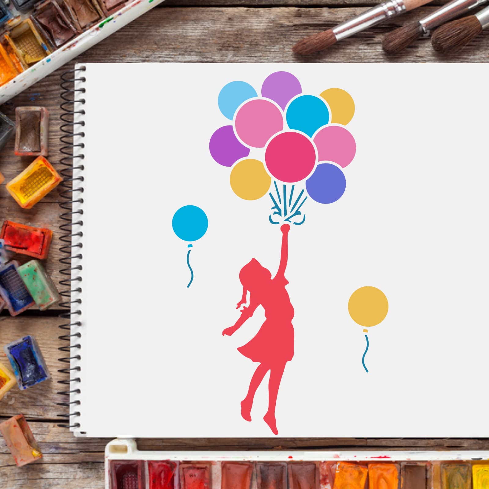 Balloon Printable Stencils Designs Free Hot Air Balloon Logo Designs