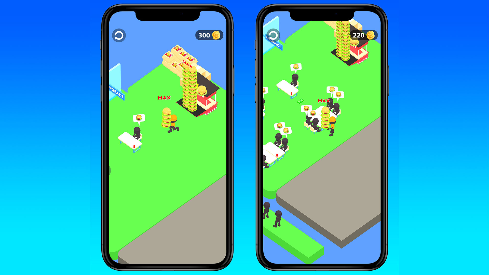 Burger Rush: My Burger Shop Idle Chicken Burger Place Master - Perfect ...