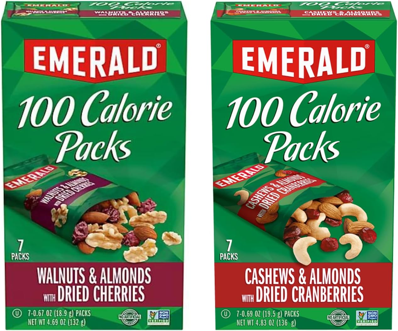 Amazon.com : Emerald Nuts, Cashews and Almonds With Dried Cranberries ...
