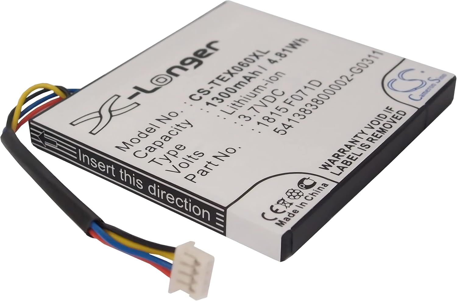 XLAQ 3.7v Compatible with Battery Texas Instruments TI-84 C Silver, TI ...