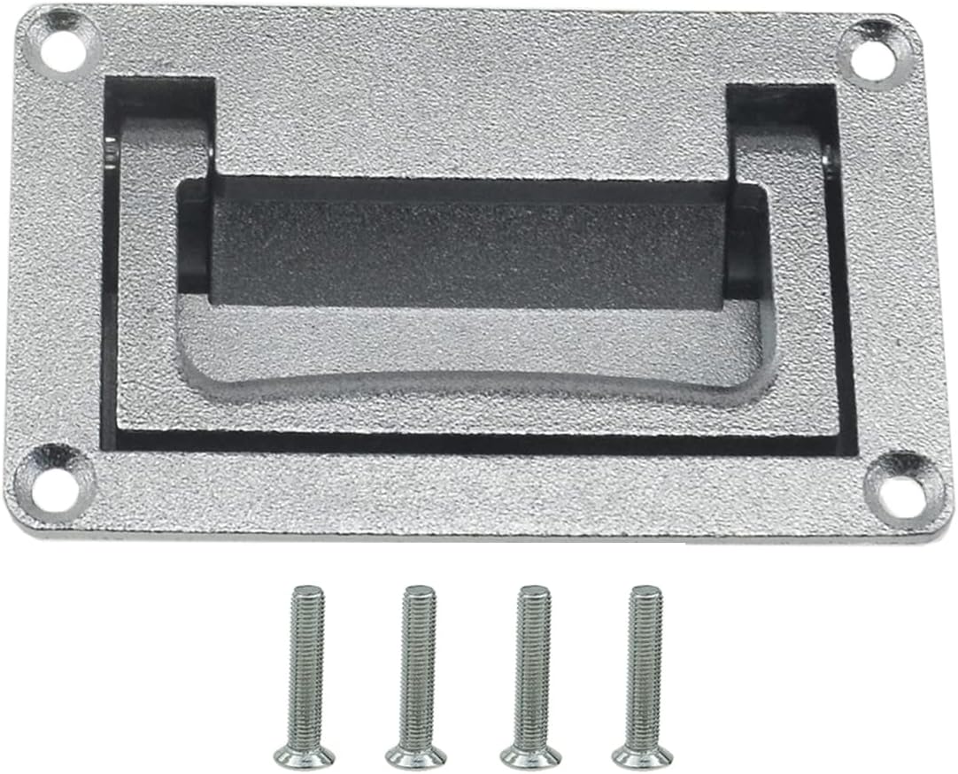 SAIYEN Zinc Alloy Recessed Pull Handles Container Handle Sliver Flush ...