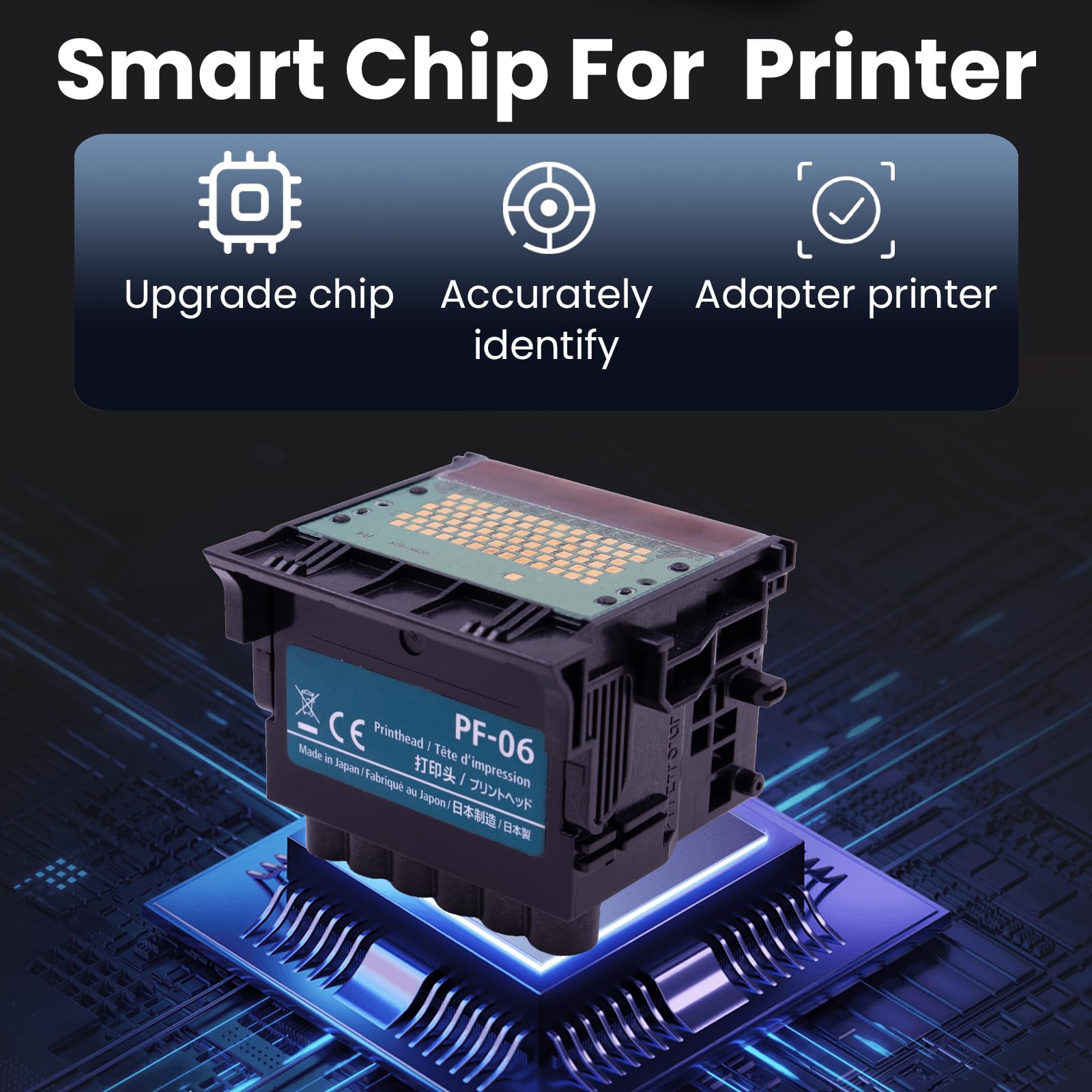 PF-06 Printhead,PF-06 Print Head Compatible with TA-20,TA-30,TA-5200,TA ...