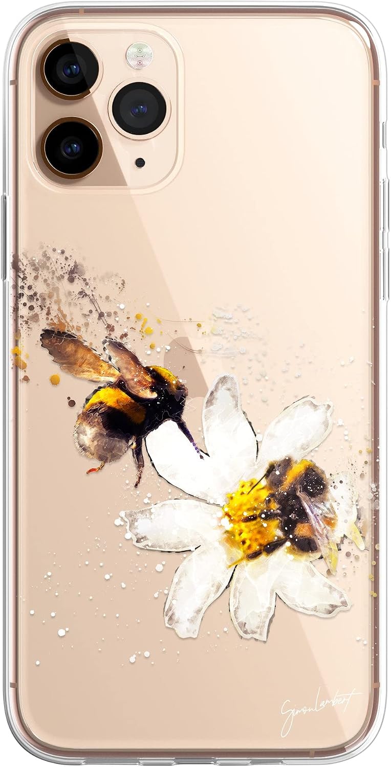 SmartGiftShop British Insects Case Splatter Art CLEAR Phone Cover Case ...
